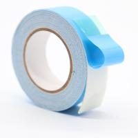 China Customized White Double Sided PE Foam Adhesive Tape 1/2 Inch Width 0.5mm to 10mm Thickness for sale