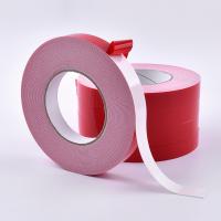 China Custom Strong Red Film Black Double Sided Tape Car Reflector Adhesive Stick PE Foam Tape 0.5mm-10mm for sale
