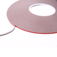 China 6mm x 50m Heavy Duty PE Acrylic Foam Tape Reusable Double Sided Self-Adhesive for sale