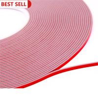 China 6mm x 50m Heavy Duty PE Acrylic Foam Tape Reusable Double Sided Self-Adhesive for sale