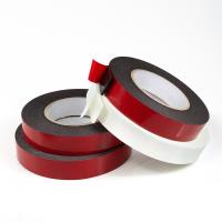 China Black Double Sided PE Foam Tape 0.5-10mm Thickness Solvent Acrylic Adhesive Mounting Tape for sale