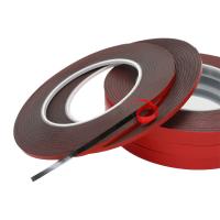 China High Stick PE Double Sided Foam Tape Doors Windows Red LED Light Strip for sale