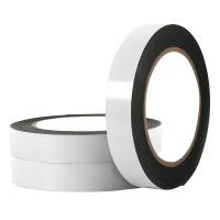 China PE Foam Double Sided Tape 0.5-10mm Shock Absorbing Sealing for Nameplate Advertising for sale