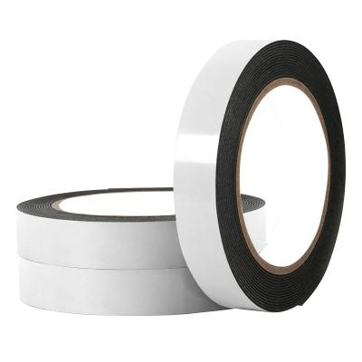 China PE Foam Double Sided Tape 0.5-10mm Shock Absorbing Sealing for Nameplate Advertising for sale