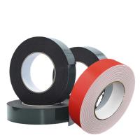 China Metal PE Double Sided Foam Tape 1mm Pressure Sensitive Die Cut Liner for sale
