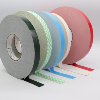 China Heavy Duty Removable Double Sided PE Foam Tape 0.5mm-10mm for Wall Picture Hanging for sale