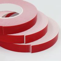 China White PE Foam Double Sided Tape Strong Acrylic Adhesive 0.5mm to 10mm Thickness for sale