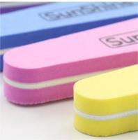 China Double Sided EVA Foam Sponge Tape for Nail File 80 to 180 Grit 1 to 5 mm Thickness Washable for sale