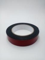 China Customized 1mm Double Sided PE Foam Tape 50m Roll Black White Solvent Acrylic Adhesive for Car Window Construction for sale