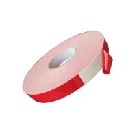 China 0.8mm to 2.0mm Auto Mirror Double Sided PE Foam Tape with Paper Liner 66Meters for sale