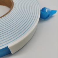 China Double Sided PE Foam Tape 55kg/m3 125kg/m3 Black White for Automotive Weight Balancing for sale