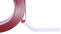China PE Acrylic Foam Tape 0.25mm-2.0mm 33m Heavy Duty Transparent Self Adhesive Roll for sale