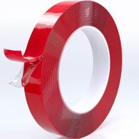 China Acrylic Mounting Foam Tape Automotive Super Clear Transparent Double Sided 0.25mm-2.0mm 33m for sale