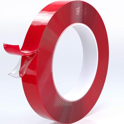 China Acrylic Mounting Foam Tape Automotive Super Clear Transparent Double Sided 0.25mm-2.0mm 33m for sale
