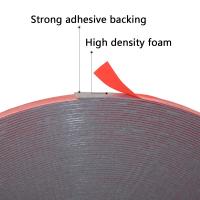 China Heat Resistant Acrylic Foam Double Sided Tape 0.25mm-2.0mm Thickness for Car Wall Kitchen for sale