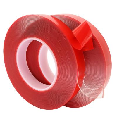 China Clear Heavy Duty Double Sided Mounting Tape 0.25mm-2.0mm Thick 33m Length for LED Car Door for sale
