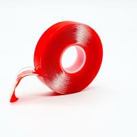 China Clear Heavy Duty Double Sided Mounting Tape 0.25mm-2.0mm Thick 33m Length for LED Car Door for sale