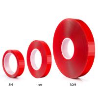 China Clear Acrylic Foam Double Sided Tape High Temperature Resistant Waterproof for sale
