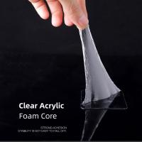 China Clear Acrylic Foam Double Sided Tape High Temperature Resistant Waterproof for sale