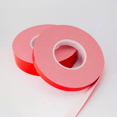 China 0.5mm-2mm Transparent Double Sided Foam Tape High Bond Acrylic Adhesive for Automotive for sale