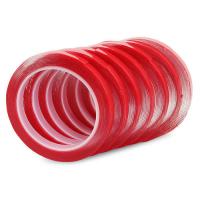 China Ultra Thin High Bond Tape Traceless Adhesive Double Sided Transparent Strip for sale