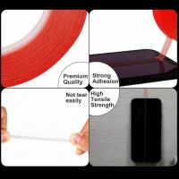 China MOPP Double Sided PET Tape Adhesive For Cell Phone IPad Tablet Laptop for sale