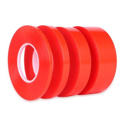 China MOPP Double Sided PET Tape 80um-205um Heat Resistant Acrylic Adhesive Clear for sale