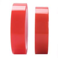 China MOPP Double Sided PET Tape 80um-205um Heat Resistant Acrylic Adhesive Clear for sale