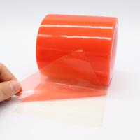 China High Shear Transparent Acrylic Tape Red MOPP Double Coated Polyester PET Film Tape 80um 205um for sale
