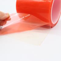 China Traceless Double Sided PET Tape High Temperature Resistance 80um-205um Thickness Clear for sale