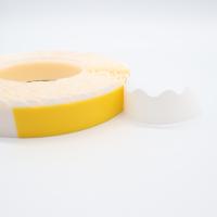 China Hot Melt Double Side Tissue Tape White Flower Roll Pressure Sensitive for sale