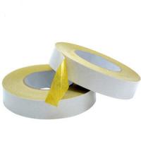 China Hot Melt Double Side Tissue Tape White Flower Roll Pressure Sensitive for sale