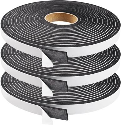 China Adhesive EVA Foam Tape 1mm Thickness PE Polyethylene Foam Mounting Tape 50m Length for sale