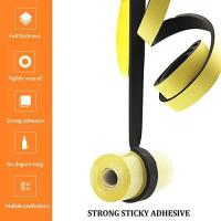 China Adhesive EVA Foam Tape 1mm Thickness PE Polyethylene Foam Mounting Tape 50m Length for sale