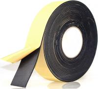 China Adhesive EVA Foam Tape 1mm Thickness PE Polyethylene Foam Mounting Tape 50m Length for sale