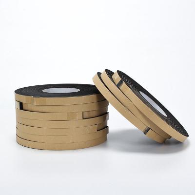 China Soundproof EVA Foam Mounting Tape 1mm-3mm Thick Double Sided Adhesive Sponge Tape 50m Length for sale