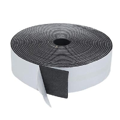 China Fireproof EVA Foam Double Sided Tape 1mm-3mm Thickness 50m Length Strong Adhesive Anti Slip Black for sale