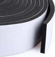 China Fireproof EVA Foam Double Sided Tape 1mm-3mm Thickness 50m Length Strong Adhesive Anti Slip Black for sale