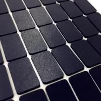China Double Sided Silicone Foam Tape High Bonding Black 1mm 50m Water Soluble Die Cut Crown Foam for sale