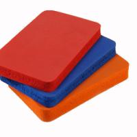 China Silicone Sponge Foam Sealing Strip Shock Absorption Anti Collision Square Rubber Strip -60 to 280C for sale