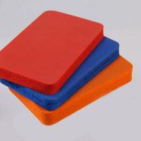 China Silicone Sponge Foam Sealing Strip Shock Absorption Anti Collision Square Rubber Strip -60 to 280C for sale