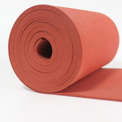 China Sealing Silicone Sponge Sheet Strip High Resilience Aging Resistance Density 0.385-0.55g/cm3 Temperature -60-280C for sale