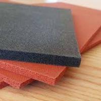 China Closed Cell Silicone Foam Sponge Anti Slip Flame Retardant Heat Resistant 0.385g/cm3 -60 to 280C for sale