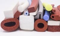 China Soft Closed Cell Silicone Foam Rubber Medium Density Acrylic Adhesive Sheet for sale
