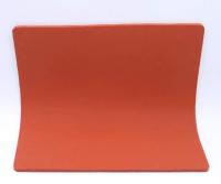 China Soft Closed Cell Silicone Foam Rubber Medium Density Acrylic Adhesive Sheet for sale