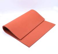 China Soft Closed Cell Silicone Foam Rubber Medium Density Acrylic Adhesive Sheet for sale
