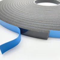 China Blue Film PVC Foam Tape Double Sided for Curtain Wall Glass Installation Jumbo Roll 1mm-25mm for sale