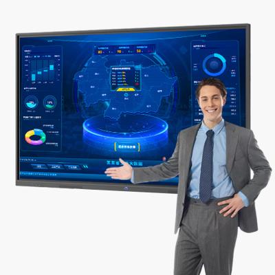 China 98-Inch All-in-One PC Touch Screen with HD Display and Interactive Whiteboard for Education and Conference Use for sale