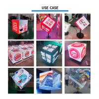 China Custom P2.5 LED Cube Display for Indoor Outdoor Digital Advertising with Custom Sizes and OEM Support for sale