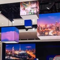 China Custom P2.5 LED Cube Display for Indoor Outdoor Digital Advertising with Custom Sizes and OEM Support for sale